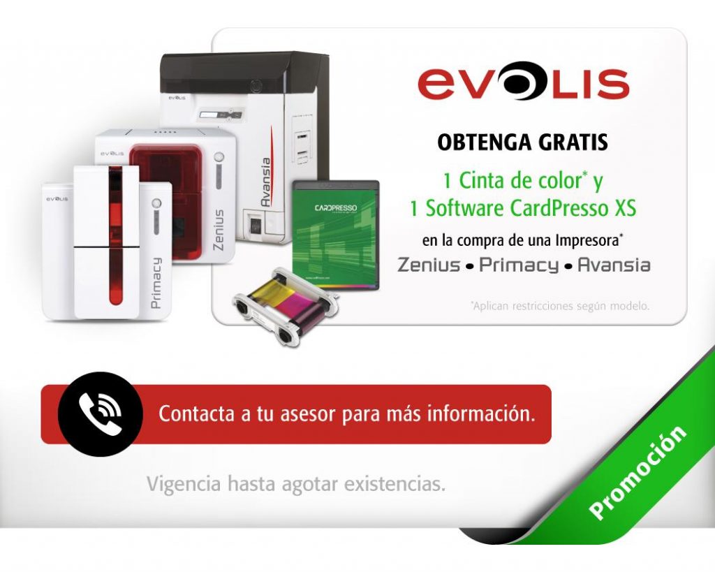 EVOLIS-RIBBON-CARDPRESSO | IDENTATRONICS DE MEXICO